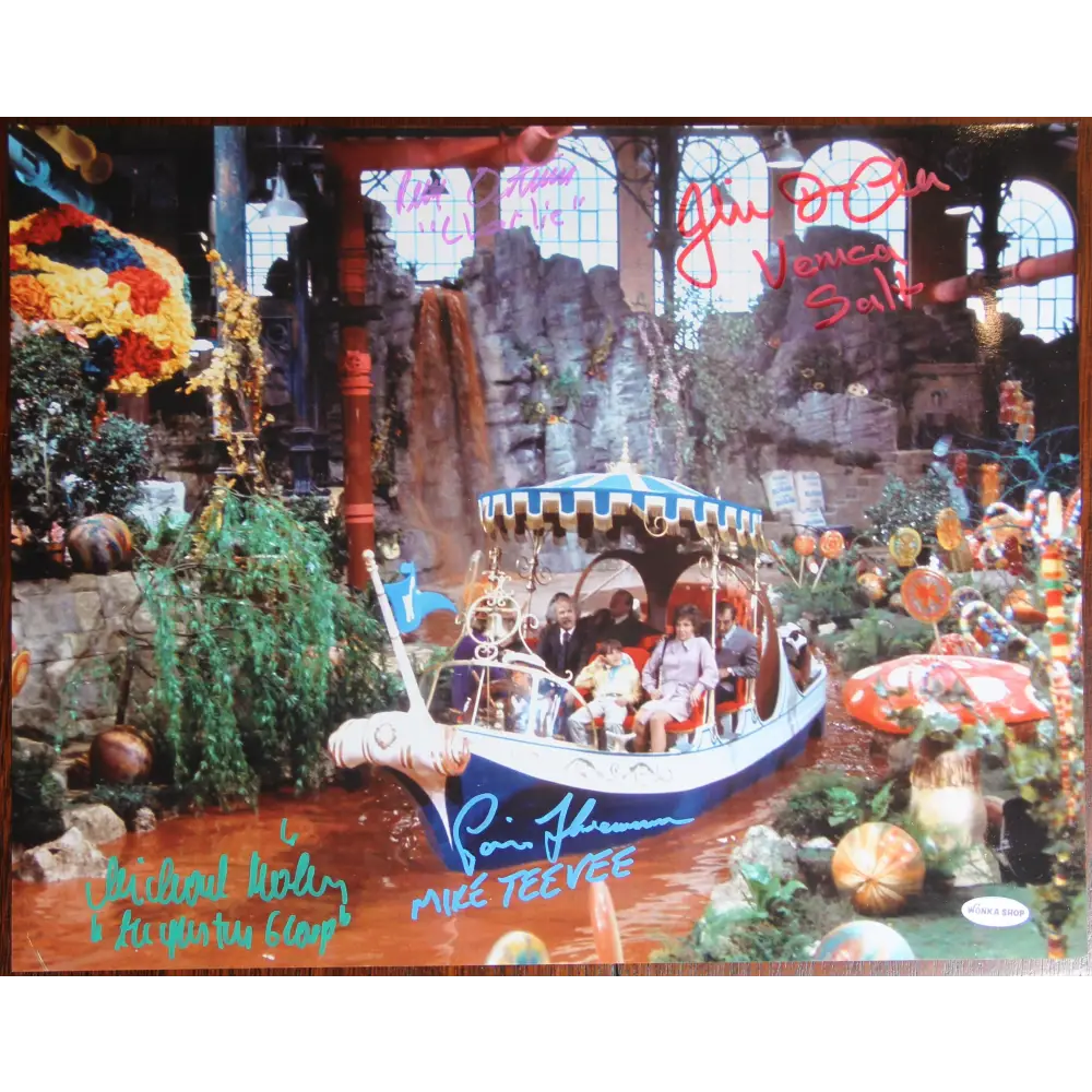 Autographed Wonka Boat Scene From Willy Wonka - Wonka – Wonka Shop