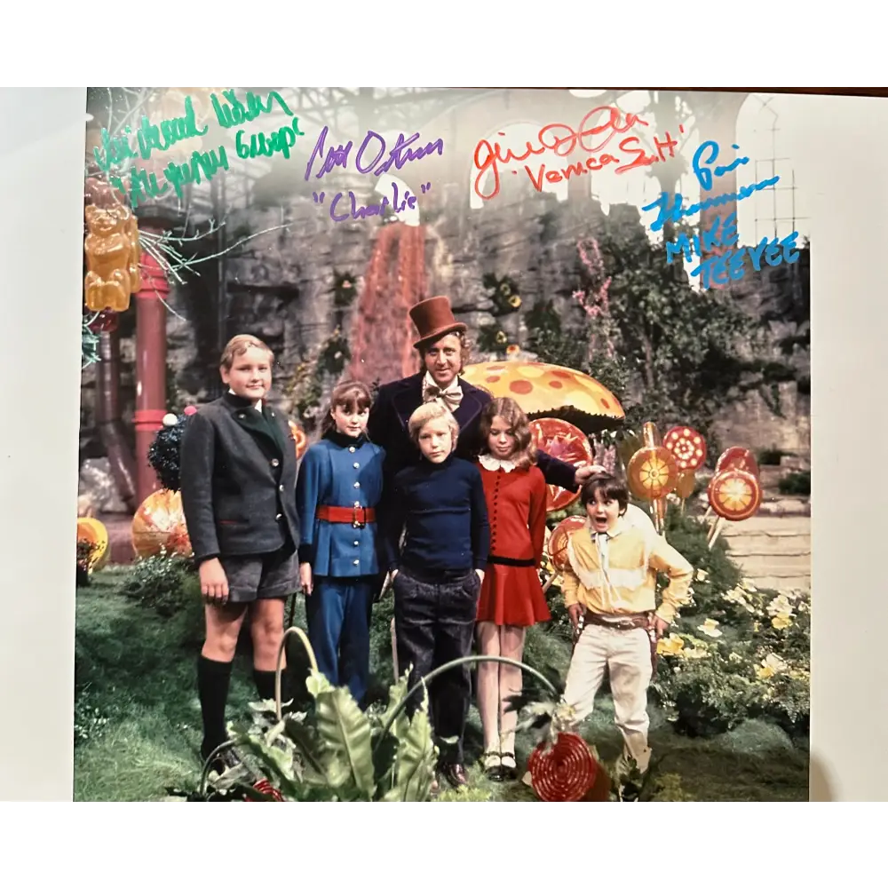 Willy Wonka Pure Imagination Photo Autographed – Wonka Shop